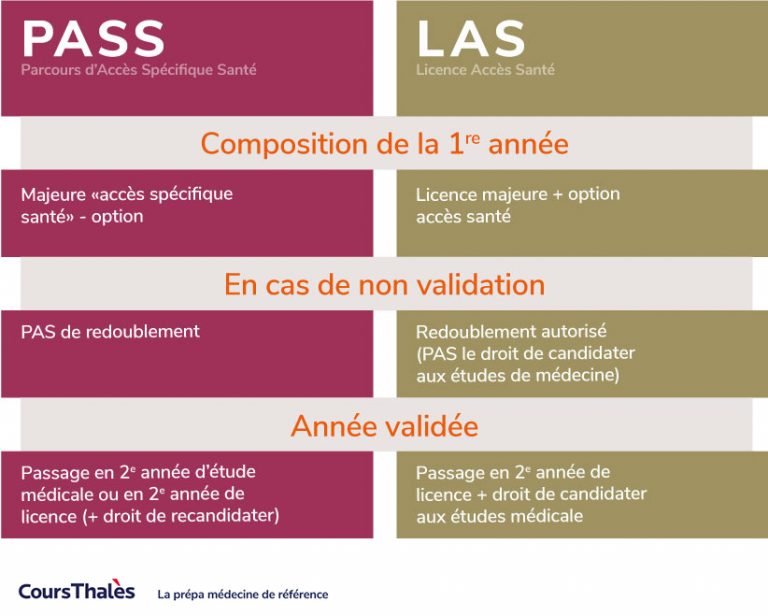 PASS ou LAS : comment choisir pour faire médecine